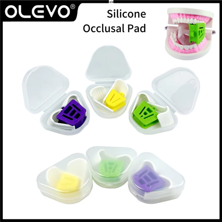 √⊕Dental Occlusal Pad Silicone Teeth Prop Bite with Tongue Rubber Mouth ...