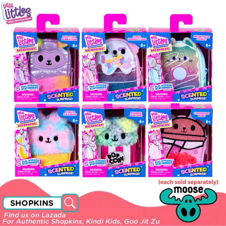 Real Littles S9 Scented Backpack Assortment with Real Working Mini ...