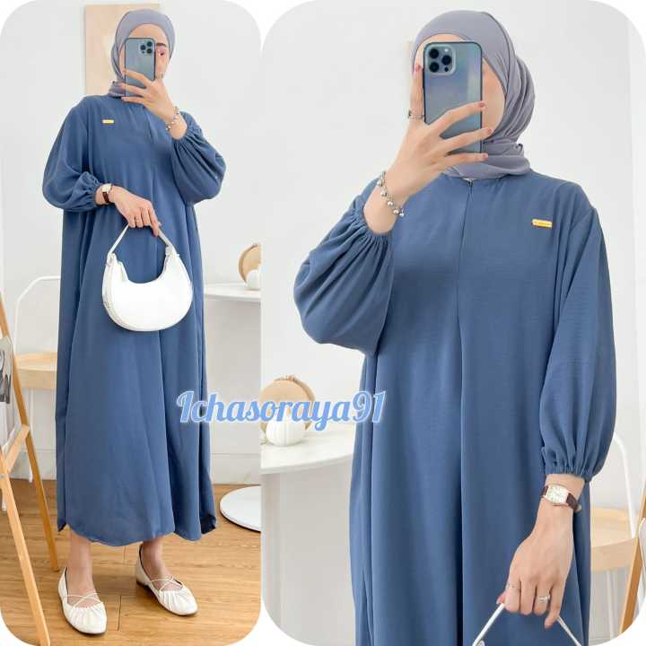 DRESS GAMIS KRINGKEL LD 120CM | Lazada Indonesia