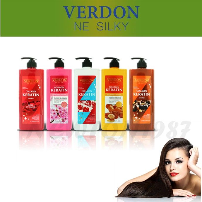 Verdon Natural Nourishing Collagen Keratin Deep Treatment Shampoo ...