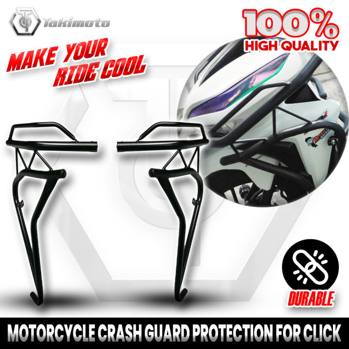 TAKIMOTO MOTORCYCLE CRASH GUARD PROTECTION FOR CLICK ALL VERSION ...