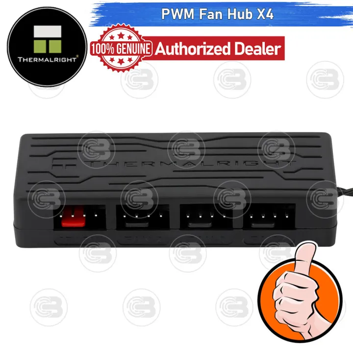 [CoolBlasterThai] Thermalright 4 Pin PWM Fan Hub X4 | Lazada.co.th