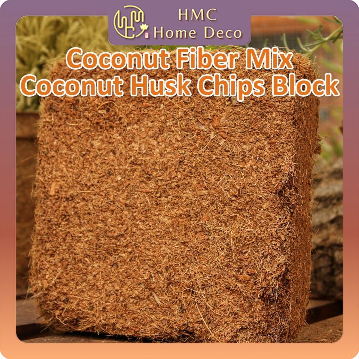 Coconut Fiber Mix Coconut Husk Chips Block Compressed Coco Fibre Coco ...