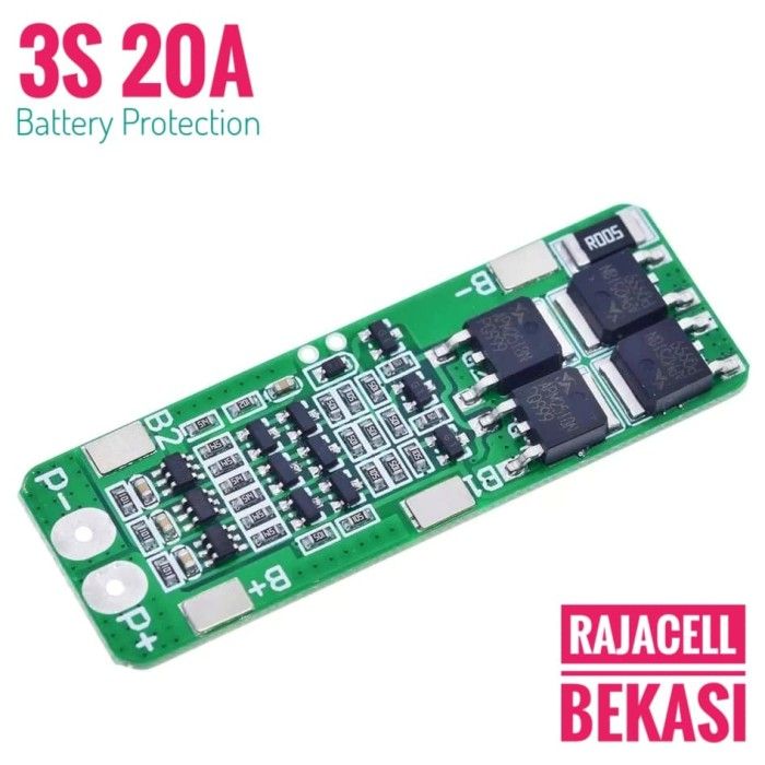 3S 20A Battery Protection Board BMS untuk Baterai 18650 Lithium Li-ion | Lazada Indonesia