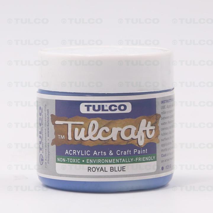 Tulco Tulcraft Acrylic Arts and Crafts Paint (Standard Colors) 125g ...