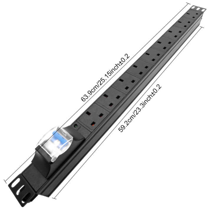 PDU Power Distribution Unit, Wiring Board ,3Pin UK Socket Power Strip ...