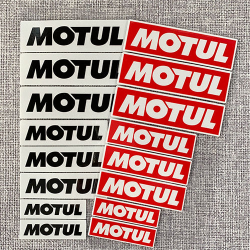 Motul Logo Reflective Sticker Waterproof Decal [ In Stock ] | Lazada PH