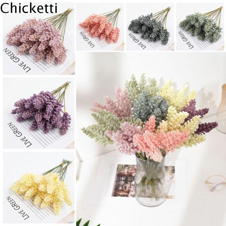 CHICKETTI 6 pcs/bundle เหมือนจริงเหมือนจริง ข้าวสาลีโฟมจำลอง 32ซม. ค่ะ ...