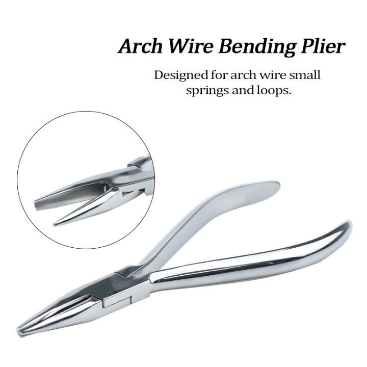 Dental Plier for Bend and Form Arch Wire Sun and Moon Forceps Omega Loop Bending Forming Pliers ...