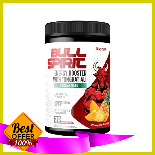 Pre workout Berro Labs Bull Spirit Energy Booster 300g - Increase ...