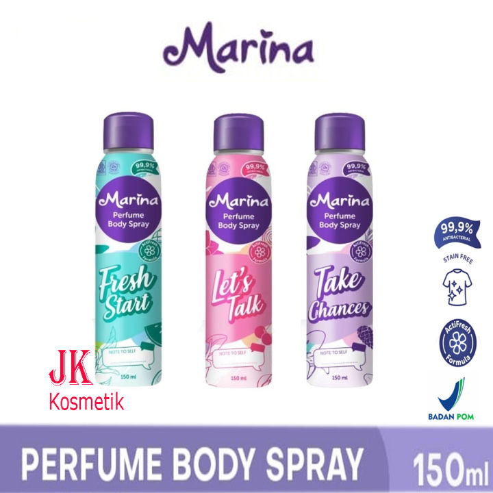 Marina Perfume Body Spray Parfum 150mL | Lazada Indonesia