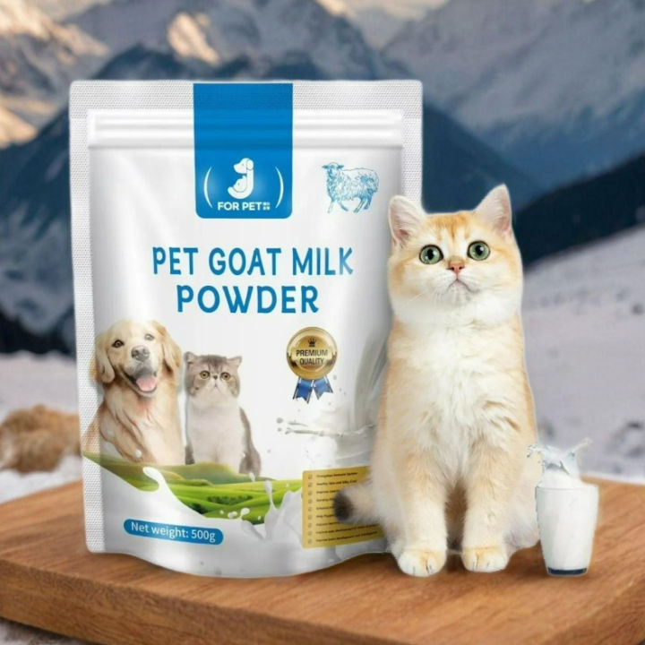 J FORPET Pet Goat Milk Powder 500g for Cat & Kitten & Puppies & Dogs ...