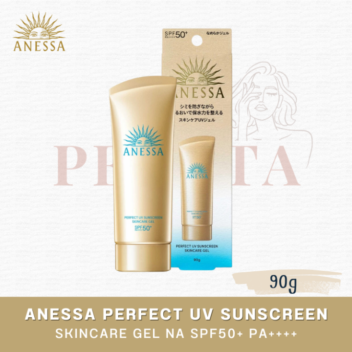 ฉลากไทย Anessa Perfect UV Sunscreen Skincare Gel NA SPF 50+ PA++++ 90 G. | Lazada.co.th