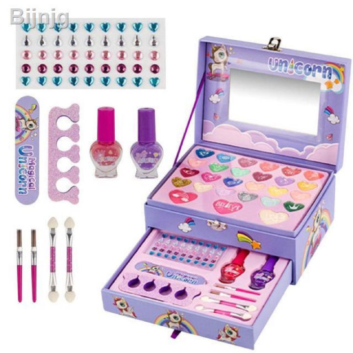 37Pcs Kids Makeup Toy Kit Washable Kids Makeup Beauty Toy Set with ...