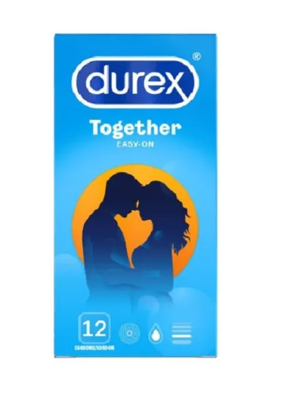 DUREX TOGETHER CONDOMS 12'S | Lazada
