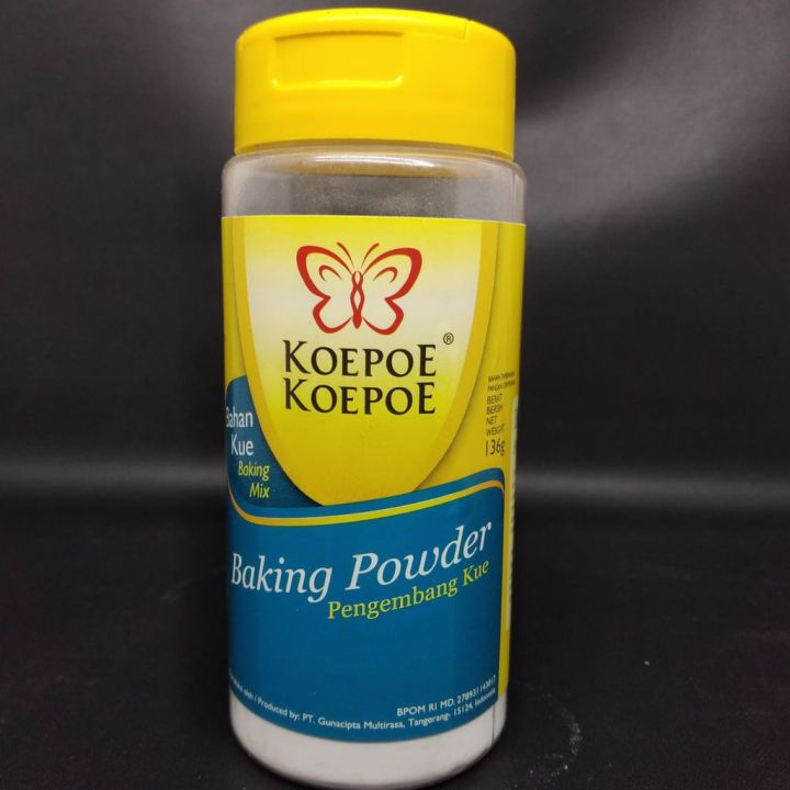 136gr baking powder koepoe - baking powder | Lazada Indonesia