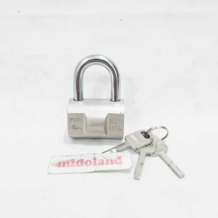 Kunci Gembok Pintu Pagar Rolling Door Toko bulat bantal Pendek 40 40mm ...