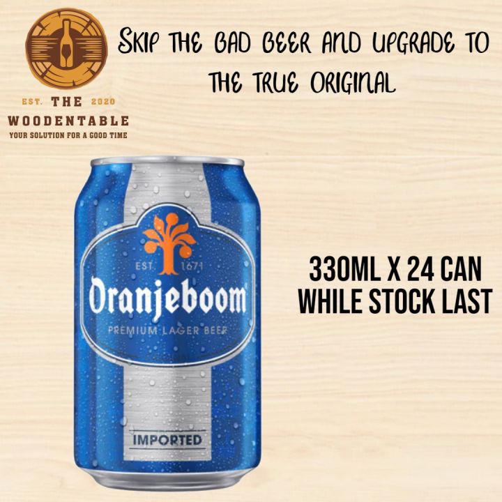 Oranjeboom Beer Lager Can, 24 x 330ml Can | Lazada Singapore