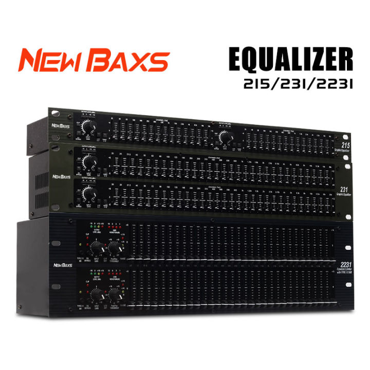 NEW BAXS Equalizer sound system murah 215/231/2231 Equalizer Subwoofer ...
