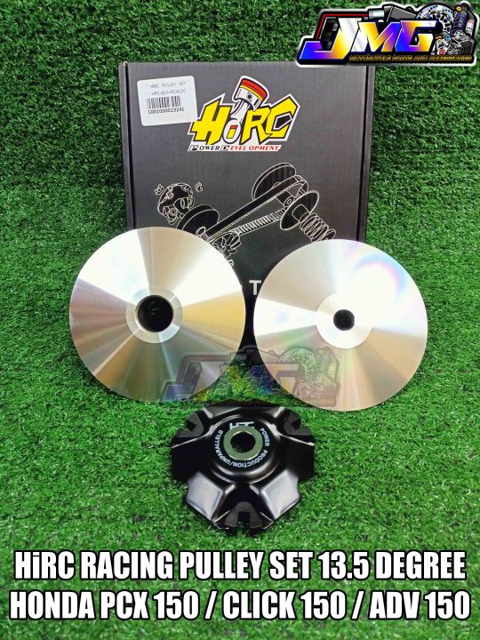 HONDA PCX 150/CLICK 150/ADV 150/AIR BLADE HIRC PULLEY SET WITH DRIVE ...