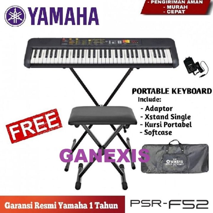 Keyboard Yamaha PSR F52 / PSRF52 / F 52 / PSR-F52 Garansi Resmi ...