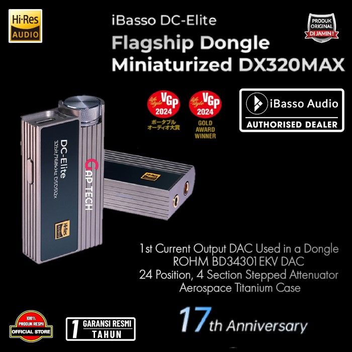 IBASSO DC ELITE /DCELITE FLAGSHIP DONGLE MINIATURIZED DX320MAX DAC AMP -Callery Store | Lazada ...