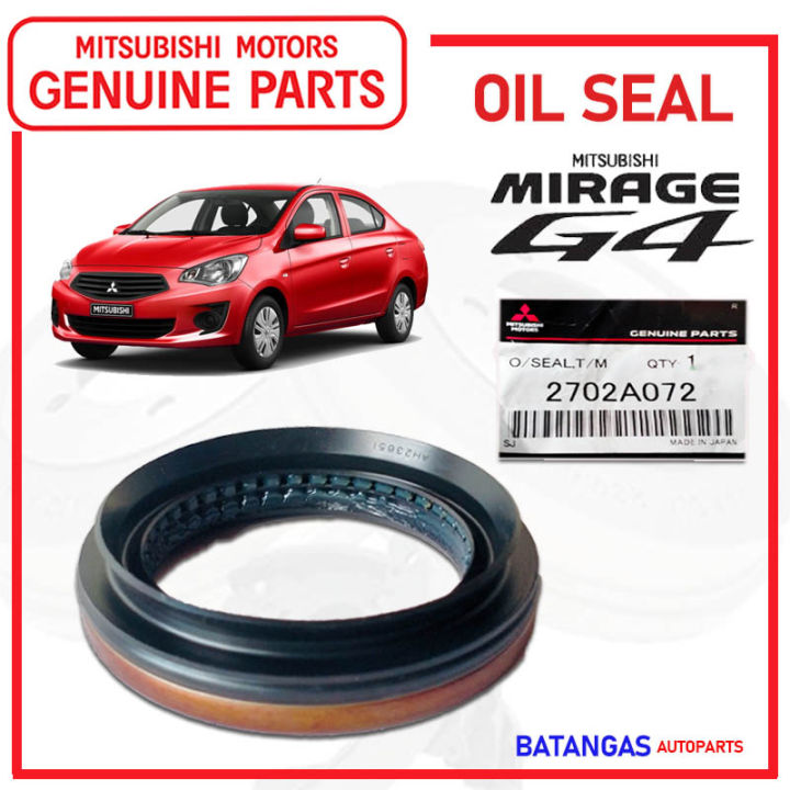 MITSUBISHI GENUINE PARTS OIL SEAL MIRAGE G4 PN: 2702A072 | Lazada PH