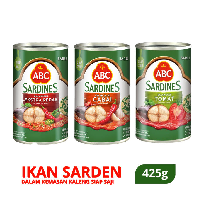 ABC Sarden 425g Sardines ABC | Lazada Indonesia