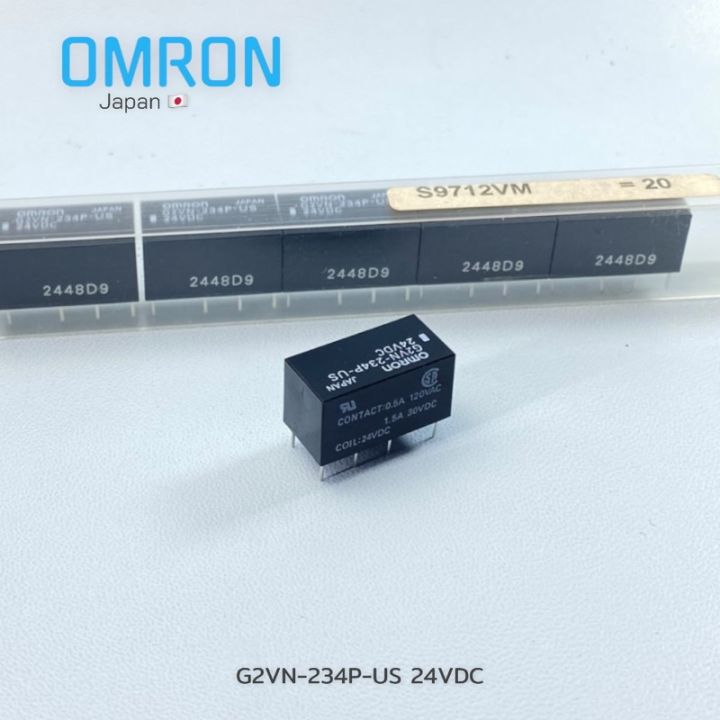 รีเลย์ 24V Omron Relay G2VN-234P-US-24VDC 2A 8Pins Relay Japan 🇯🇵 แท้ ...