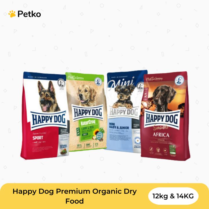 Happy Dog Premium Organic Dry Food 12KG & 14KG | Lazada PH