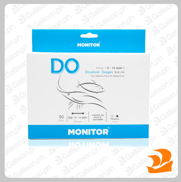 Monitor DISSOLVED Oxygen Test KIT (50 Tests) - Monitor Aquarium and ...