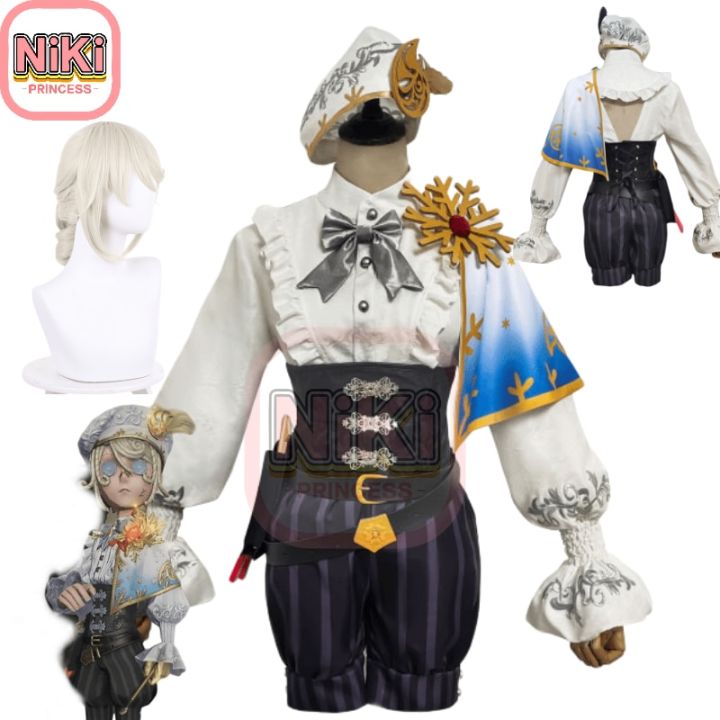 Identity V Golden Ratio Painter Cosplay Costume Game IDV Cos Edgar ...