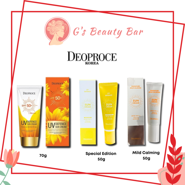 Deoproce UV Defence Sun Cream SPF50+ PA+++ | Lazada PH