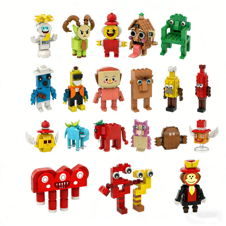 Funny Steal A Brainrot Blocks Tralalero Toys Tralala Italian Brainrot ...