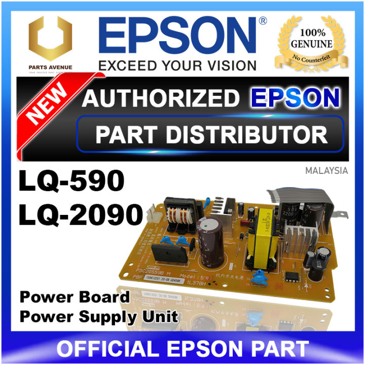 OFFICIAL EPSON LQ590 Power Supply Board EPSON Power Board Supply Unit ...