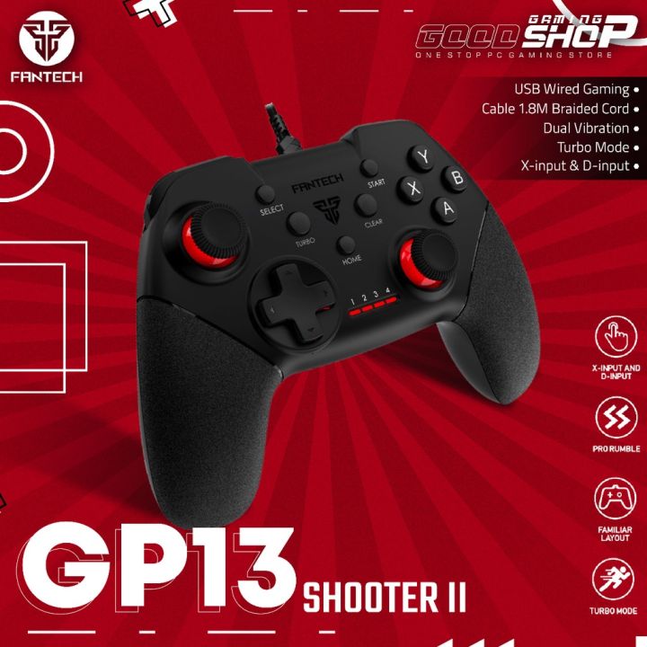 Fantech SHOOTER II GP13 Gaming Controller Gamepad Joystick USB | Lazada ...