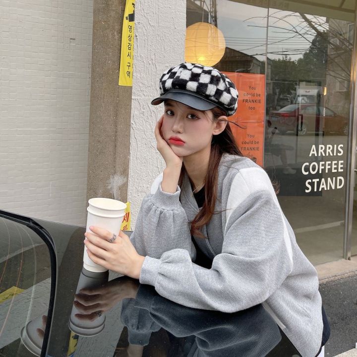 DFGY พังค์ วินเทจ ตุ๊กตา สำหรับเด็กผู้หญิง หมวกเบสบอล ฤดูใบไม้ร่วงฤดู ...