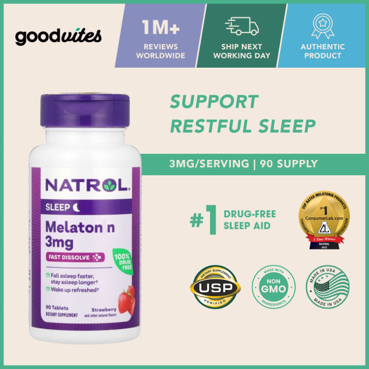 Sweet Night Sleeping Support | Ntrl | Fast Dissolve | Sleep Night ...