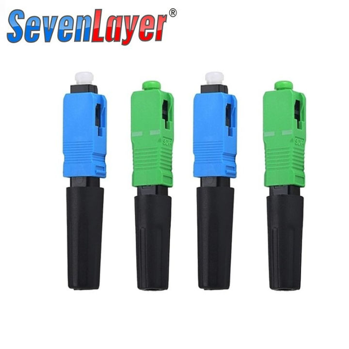 Wholesale SC APC FTTH SC single-mode fiber optic SC UPC quick connector Fiber Optic Fast ...