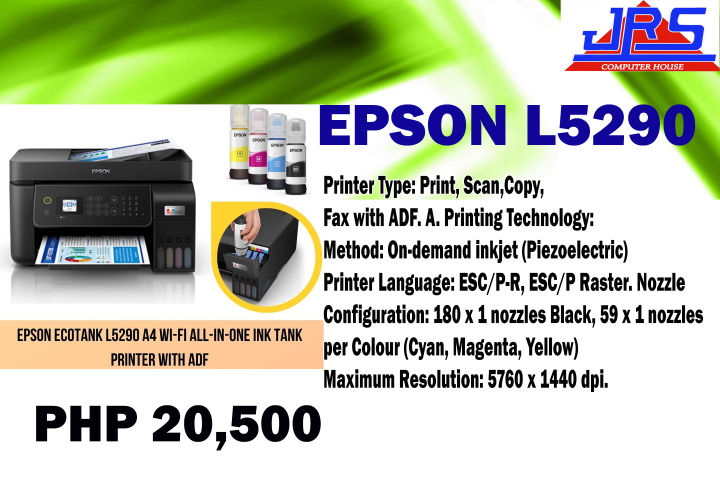 Epson EcoTank L5290 | Lazada PH