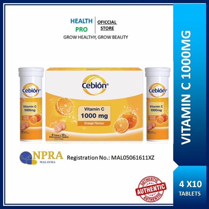 CEBION VITAMIN c 1000MG EFFERVECENTS TABLET | Lazada