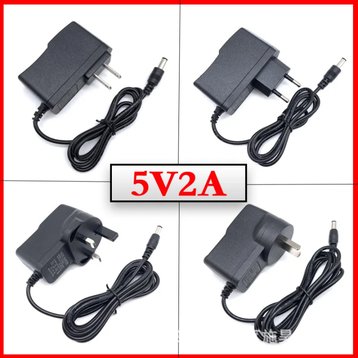 5V2A set top box power adapter 5.5x2.5mm charger American, European ...