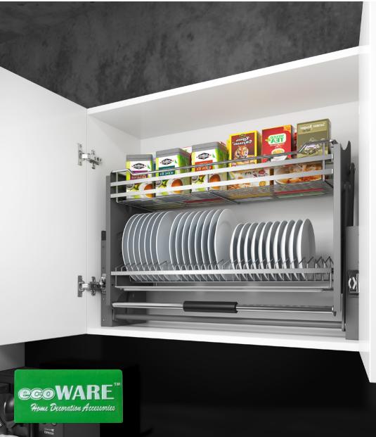 Premium High Quality Up and Down Storage Kit Elevator with Dish Rack ...