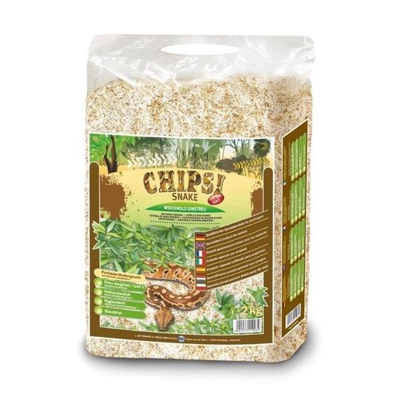 CHIPSI SNAKE 2 kg รองพื้นสำหรับงู ขี้เลื่อยงู แบบนุ่ม เกรดพรีเมี่ยม ขี้ ...