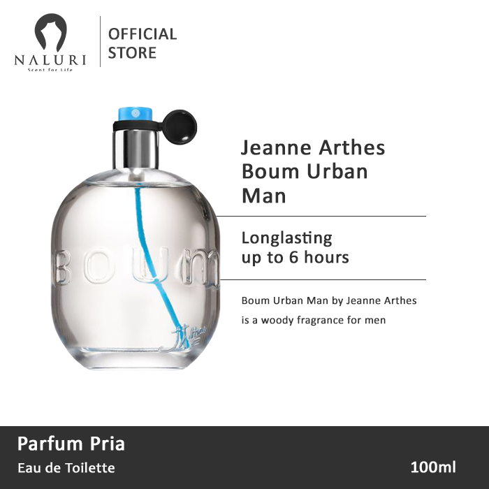 Parfum Original Jeanne Arthes Boum Urban Pour Homme EDP 100ml | Lazada ...