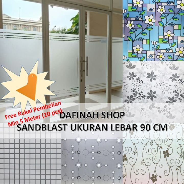 Sticker Kaca Film Sunblast Lebar 90cm | Lazada Indonesia