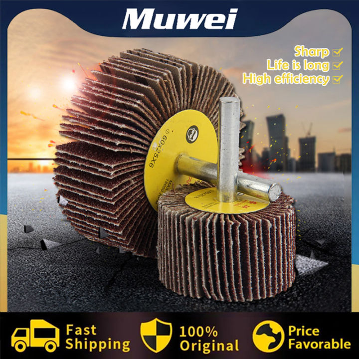 🔥Abrasive Cloth Wheel With Handle Louver Grinding Head Sanding ...