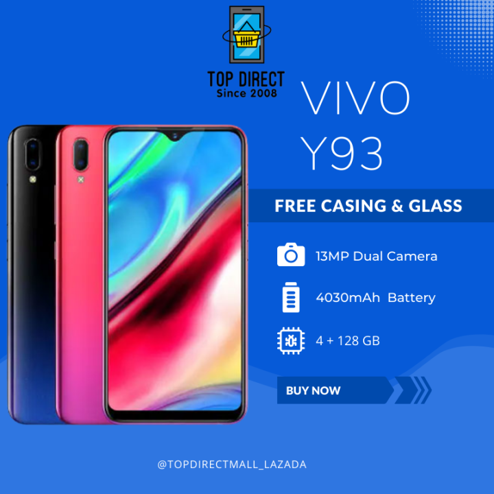 Y93 6GB + 128GB ORIGINAL FULL SET SEALED BOX Refurbished | Lazada