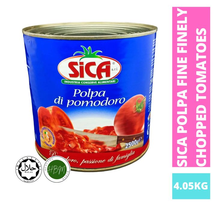 Sica Polpa Fine Finely Chopped Tomatoes 4.05KG | Lazada