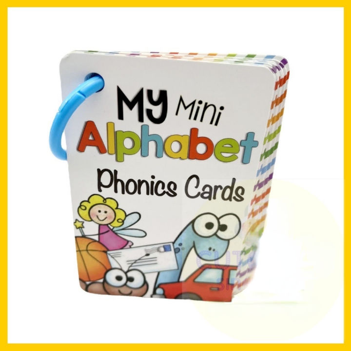 New Flash Card with Ring My Mini Alphabet Phonics English Reading ...